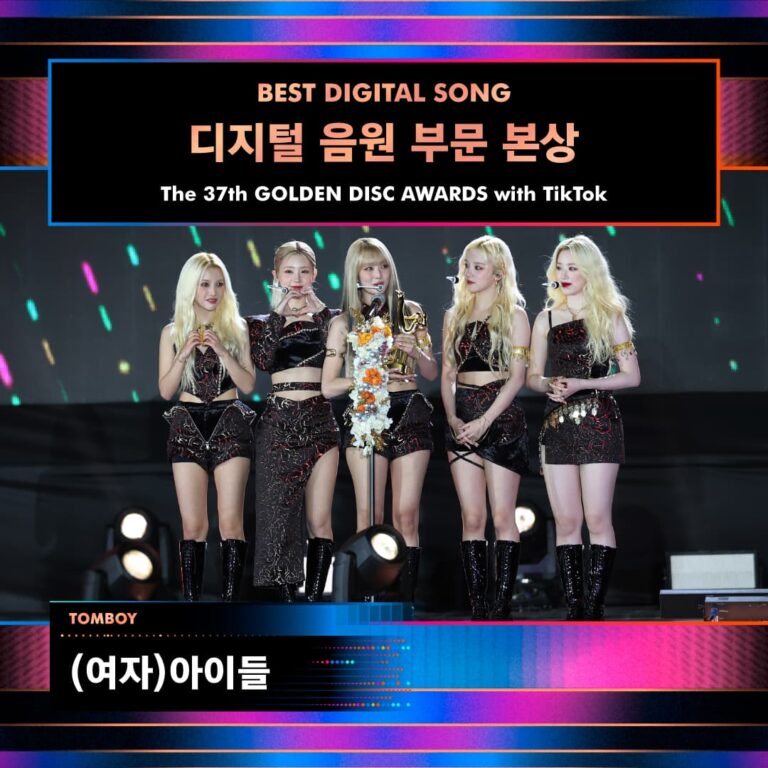 第 37 屆金唱片獲獎名單！防彈少年團 4 冠、IVE 3 冠，成為男女團大贏家 - LUVKPOP