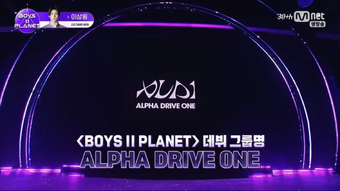 李相沅穩坐第一！《BOYS II PLANET》限定 8 人男團 ALPHA DRIVE ONE 誕生 - LUVKPOP