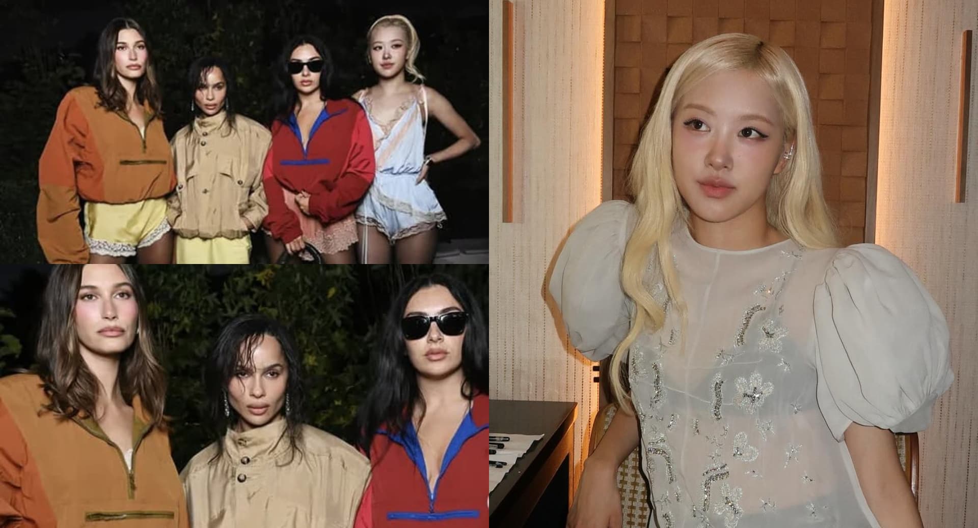 Rosé 巴黎合照遭外媒裁掉＆美國歌手暗處理！網怒：赤裸裸的歧視 - LUVKPOP